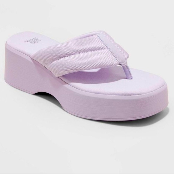 wild fable | Shoes | Platform Sandals Lavender Haze Size 7 | Poshmark